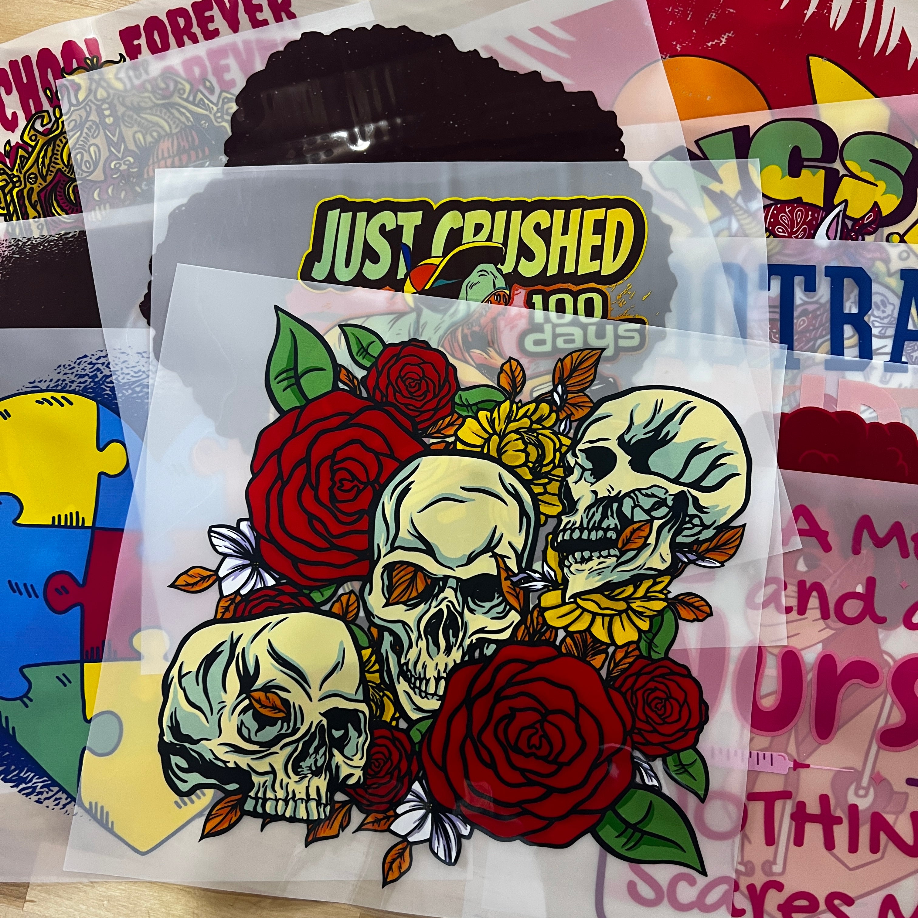 Ready to Press DTF Transfers – Allan A Wade