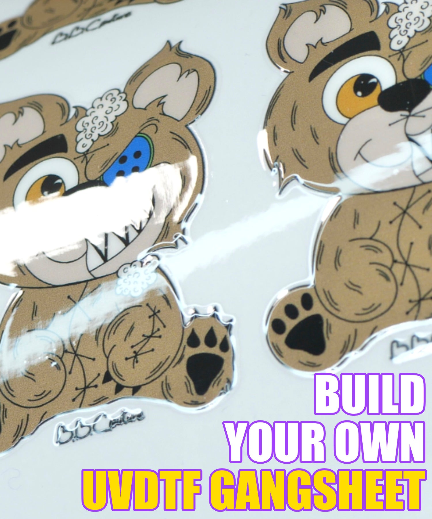 Build Your UVDTF Gang Sheet